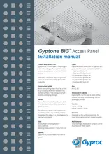 BIG QUATTRO 41 Access Hatch | Gyproc Ireland