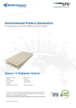 Glasroc H TILEBACKER | Gyproc Ireland