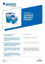 Gyproc ProMix FINISH | Gyproc Ireland
